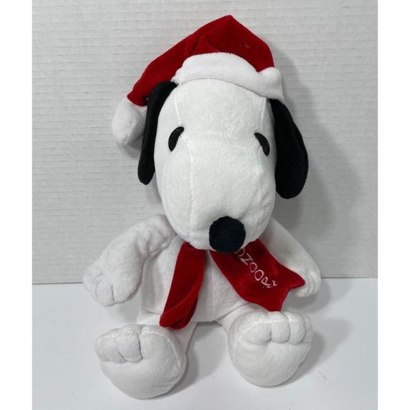Dan Dee | Toys | Dan Dee Christmas Snoopy Plush Toy Santa Hat Scarf 9 ...